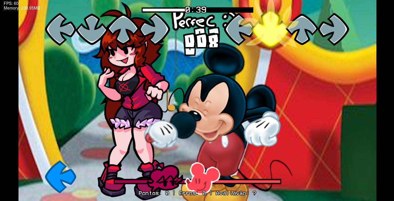 Playable Normal Mickey Mouse Remake Mod for Friday Night Funkin' | FNF Mods