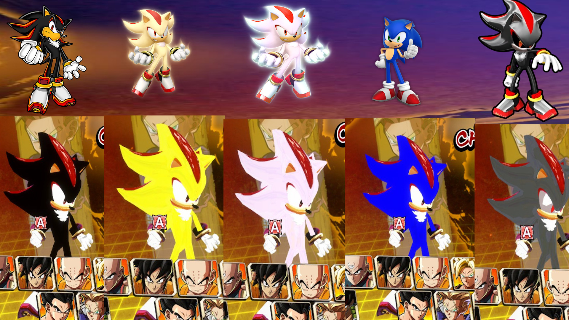 Shadow The Hedgehog Mod for Dragon Ball FighterZ | DB:FZ Mods