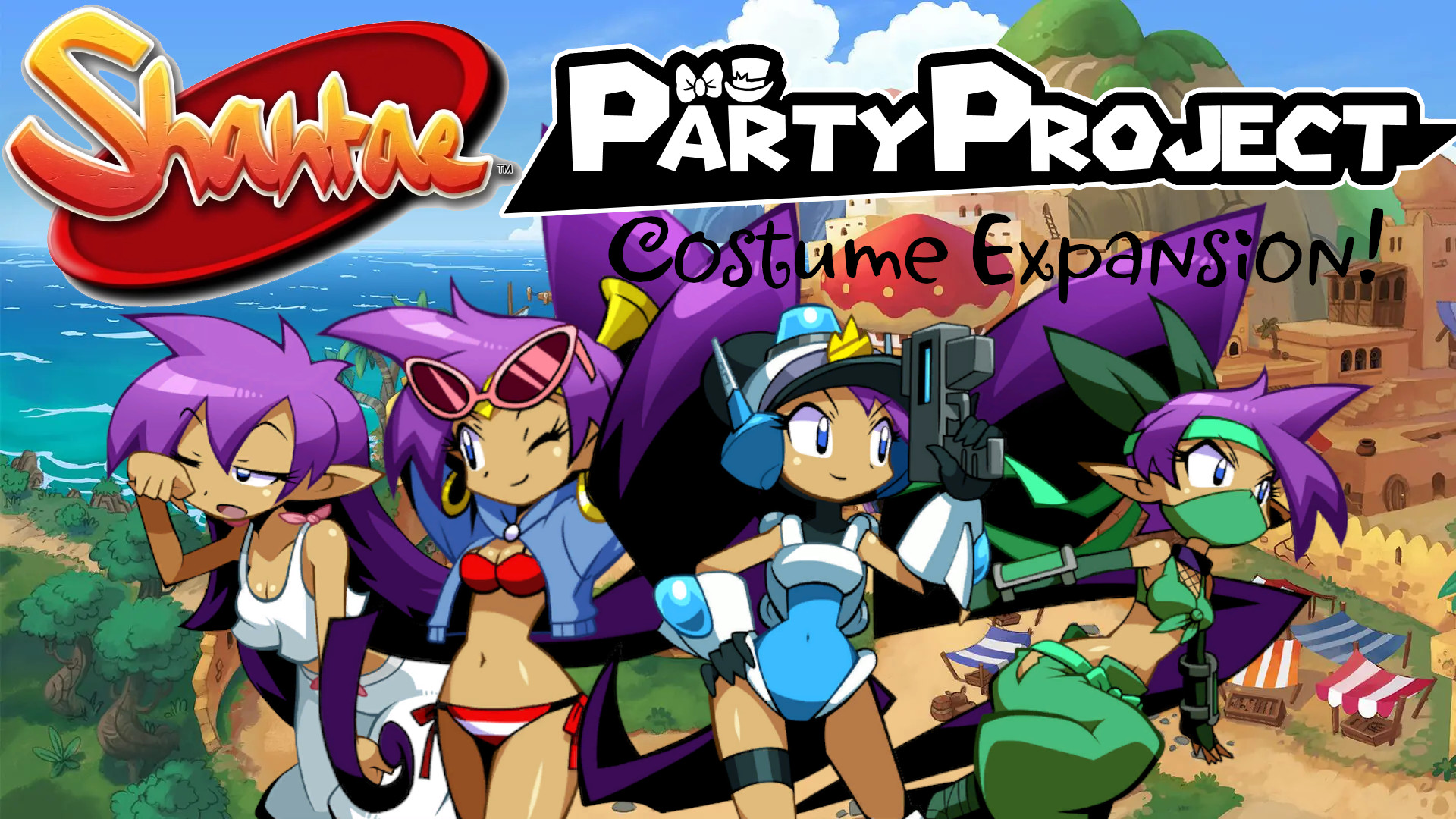 Shantae Pack (+ Costume Expansion!) Mod for Party Project | PProject Mods