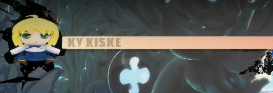 Saber Fumo over Ky Portraits Mod for GUILTY GEAR -STRIVE- | GGST Mods