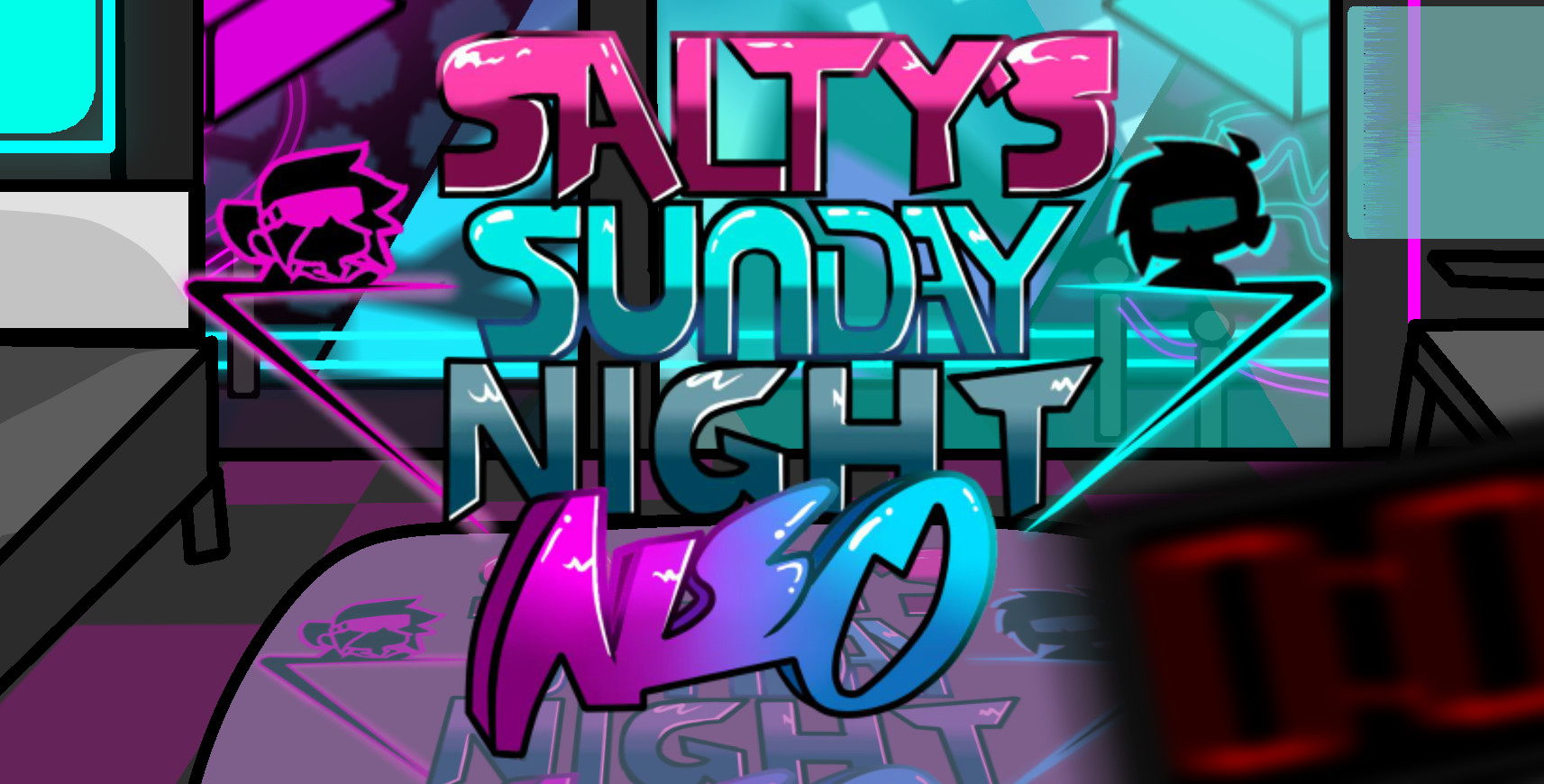 Salty’s Sunday Night:NEO Mod for Friday Night Funkin' | FNF Mods