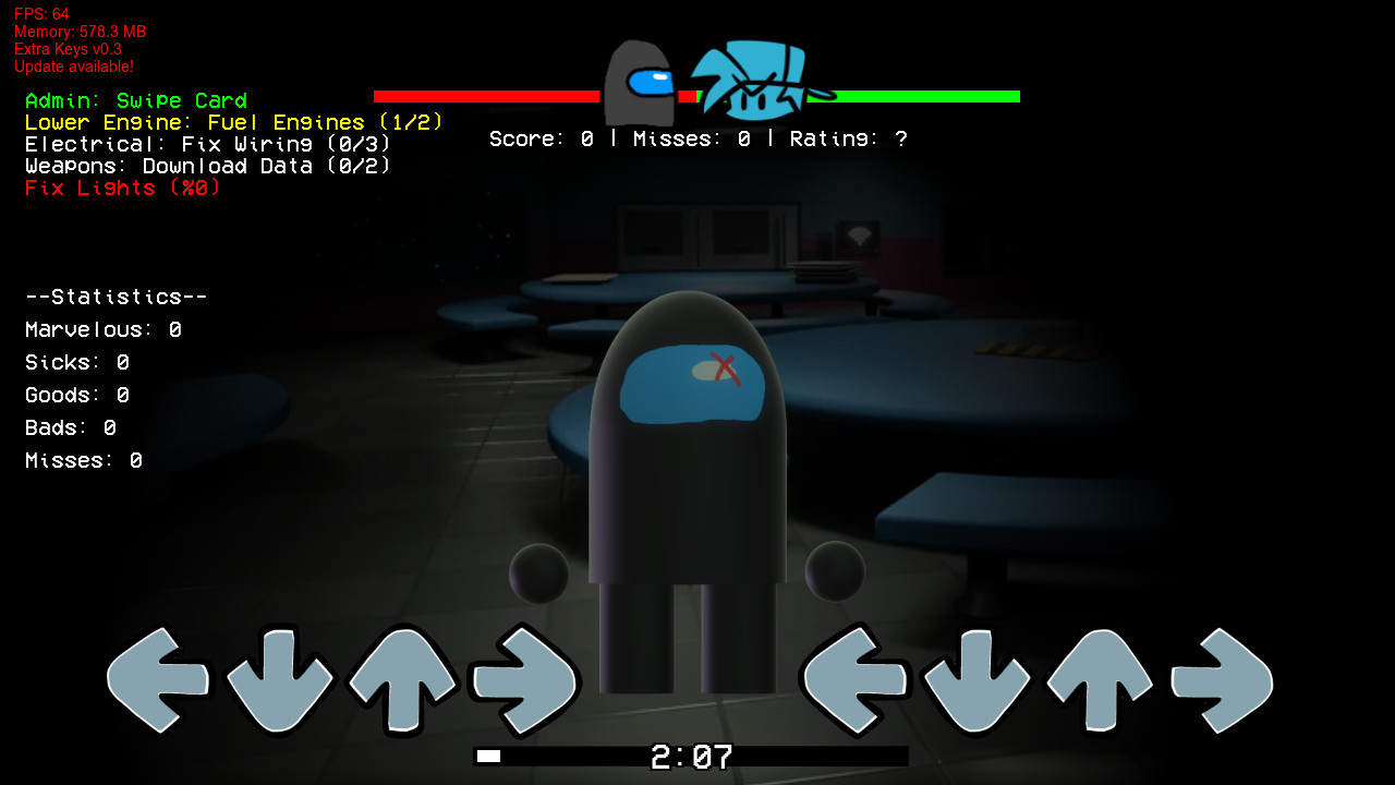 FNF Among Us Mod: V1.0 Mod for Friday Night Funkin' | FNF Mods