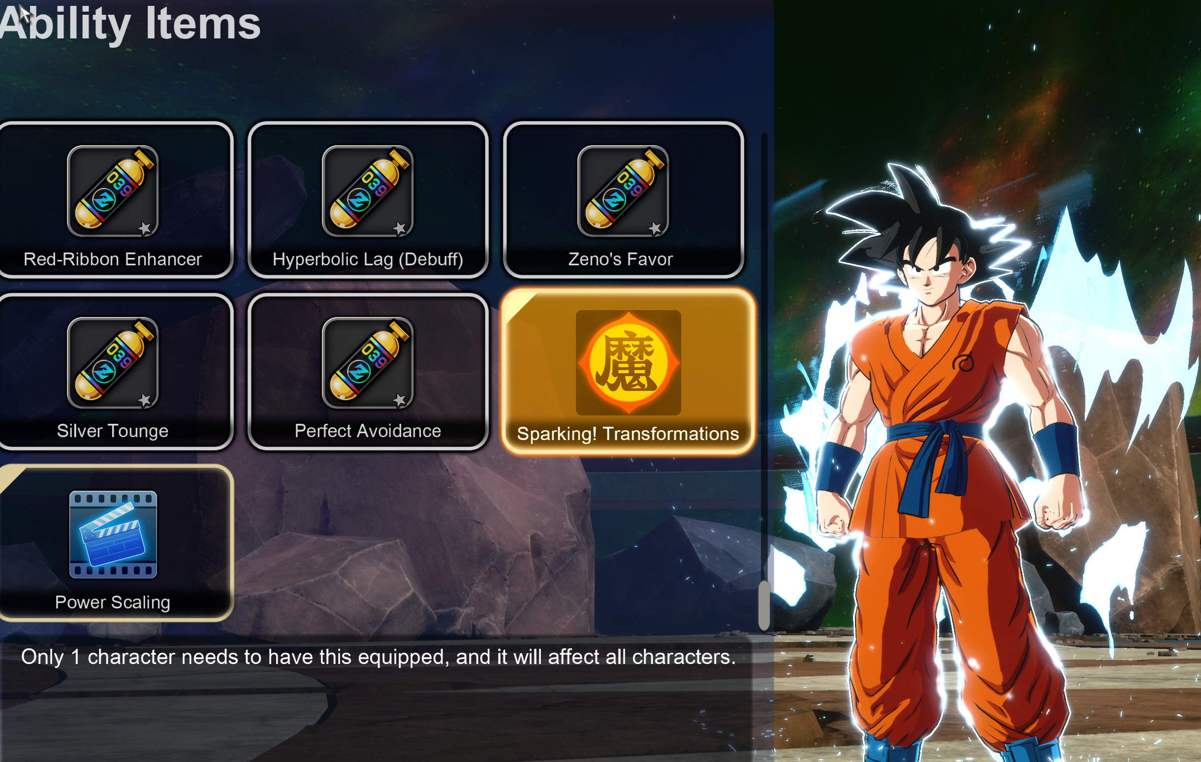 Dynamic Power Scaling System Mod for Dragon Ball: Sparking! ZERO | DBSZ ...