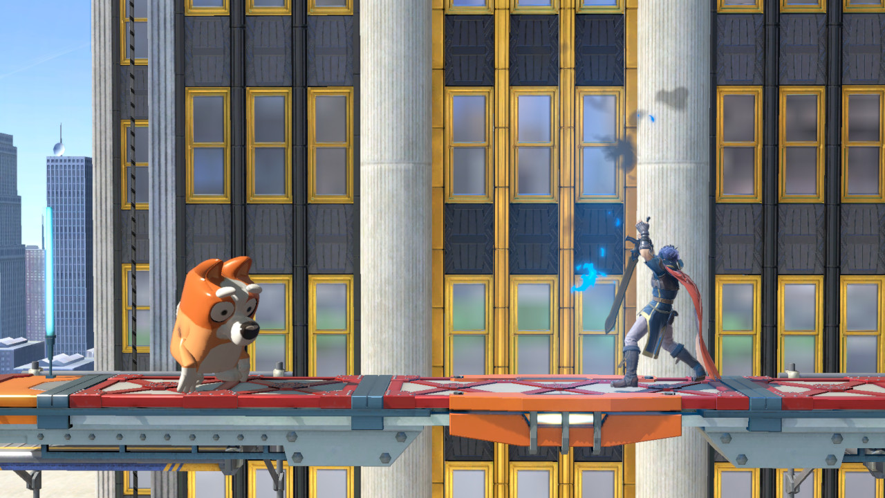 Bingo Heeler over Diddy kong Mod for Super Smash Bros. Ultimate | SSBU Mods