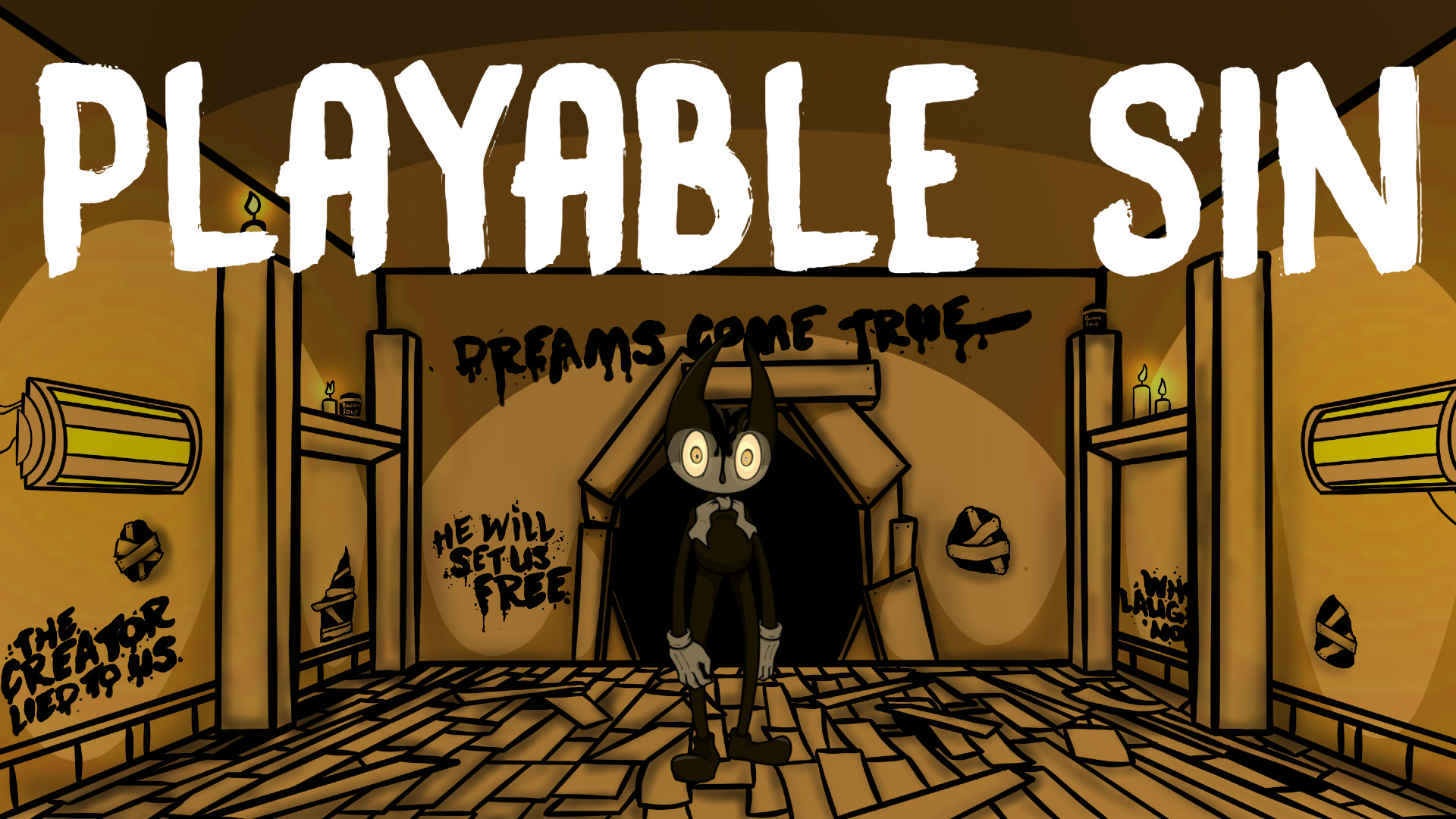 Playable Sin Mod for Friday Night Funkin' | FNF Mods