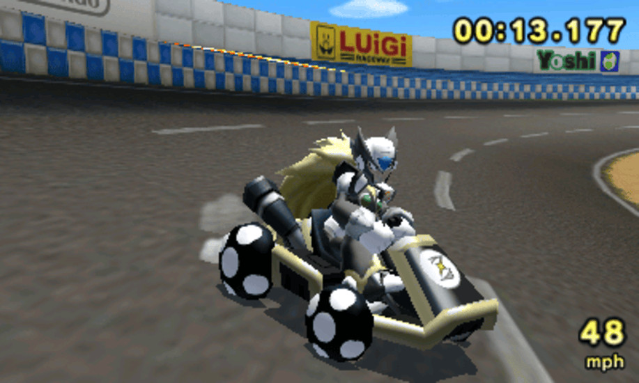 Black Armor Zero Mod for Mario Kart 7 | MK7 Mods