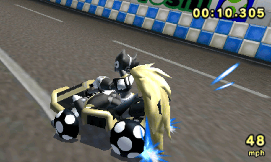 Black Armor Zero Mod for Mario Kart 7 | MK7 Mods
