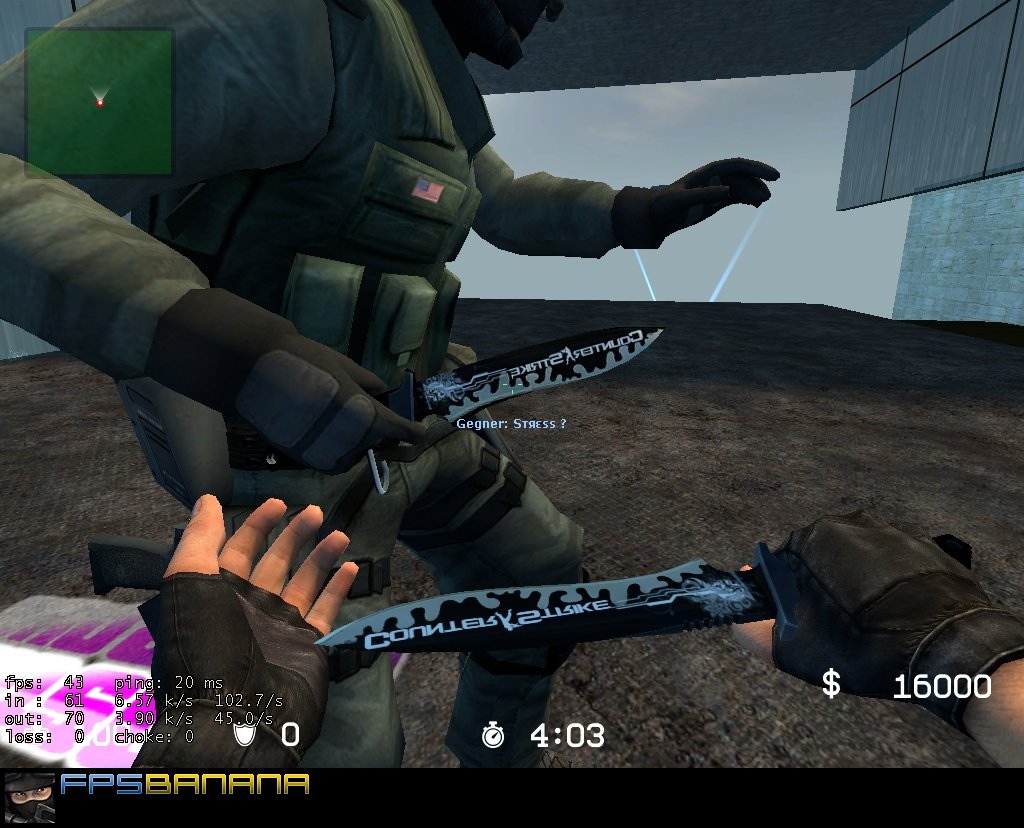 Counter Strike Knife [Counter-Strike: Source] [Mods]