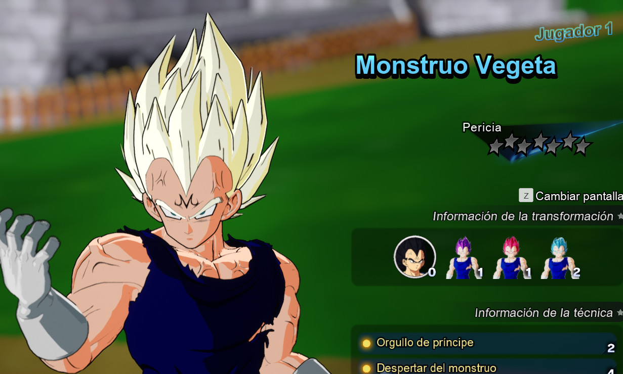 Majin Vegeta Transform Connection Pack!! Mod for Dragon Ball: Sparking ...