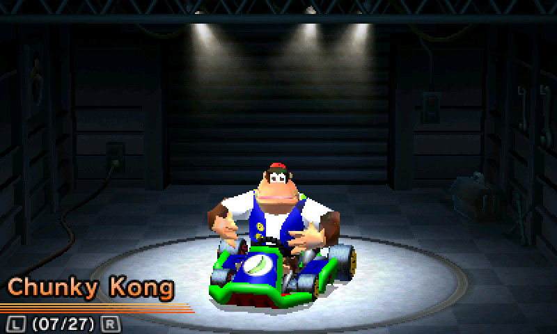 Chunky Kong Mod for Mario Kart 7 | MK7 Mods