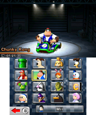 Chunky Kong Mod for Mario Kart 7 | MK7 Mods