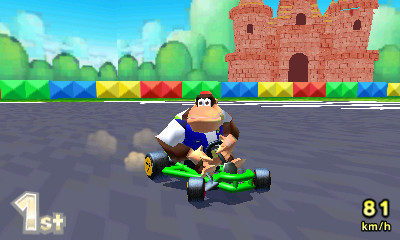 Chunky Kong Mod for Mario Kart 7 | MK7 Mods