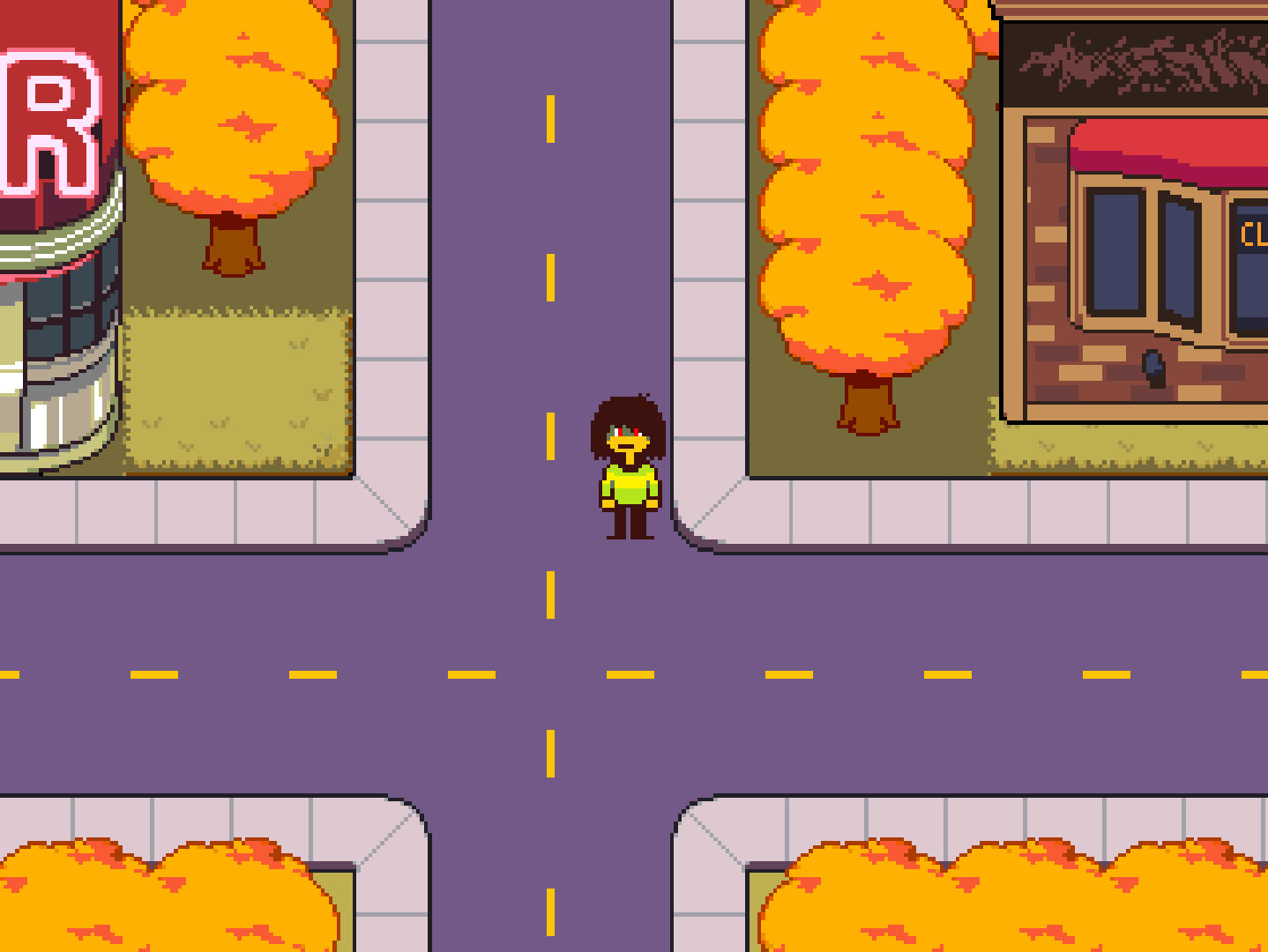 Kris with eyes (but they're in the right place) Mod for Deltarune | DR Mods