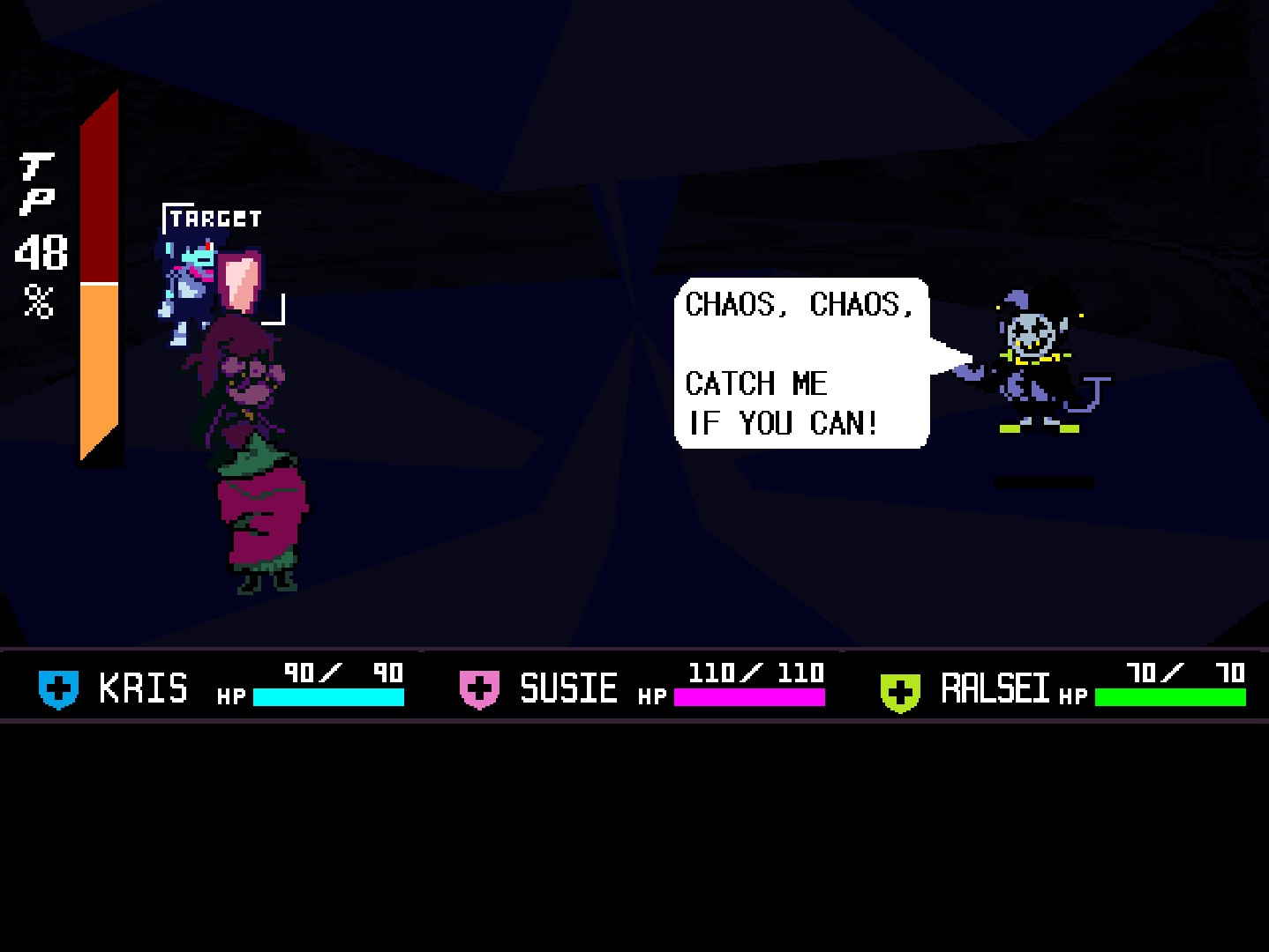 Kris with eyes (but they're in the right place) Mod for Deltarune | DR Mods