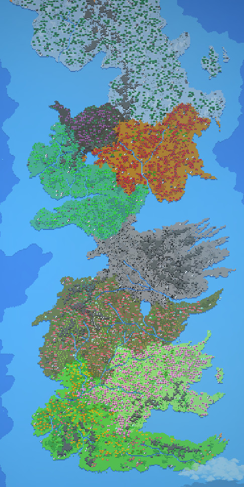 Westeros and Essos 15x14 Mod for WorldBox | WorldBox Mods