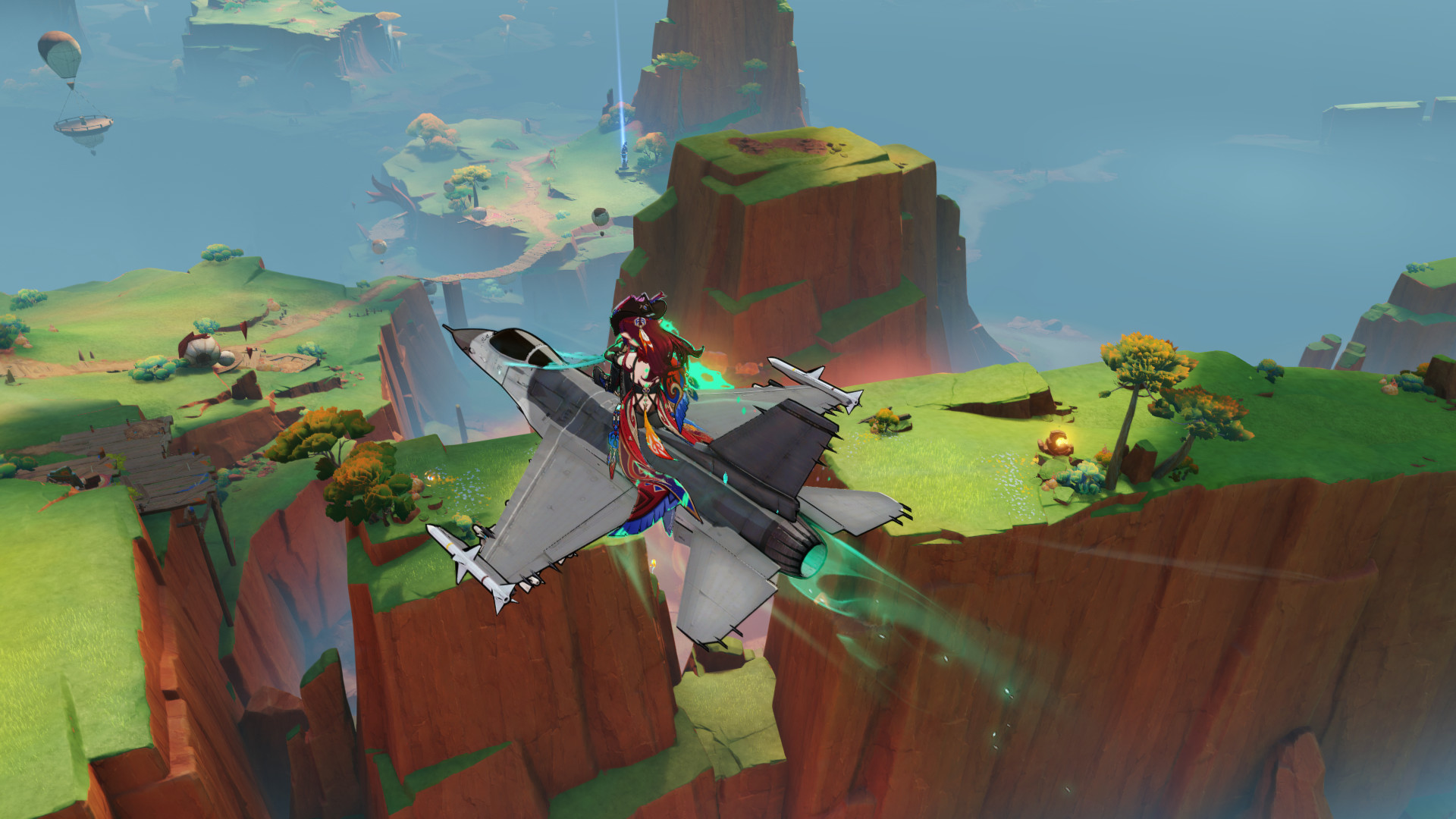 F-16C Fighting Falcon [Replaces Chasca Gun] Mod for Genshin Impact | GI ...