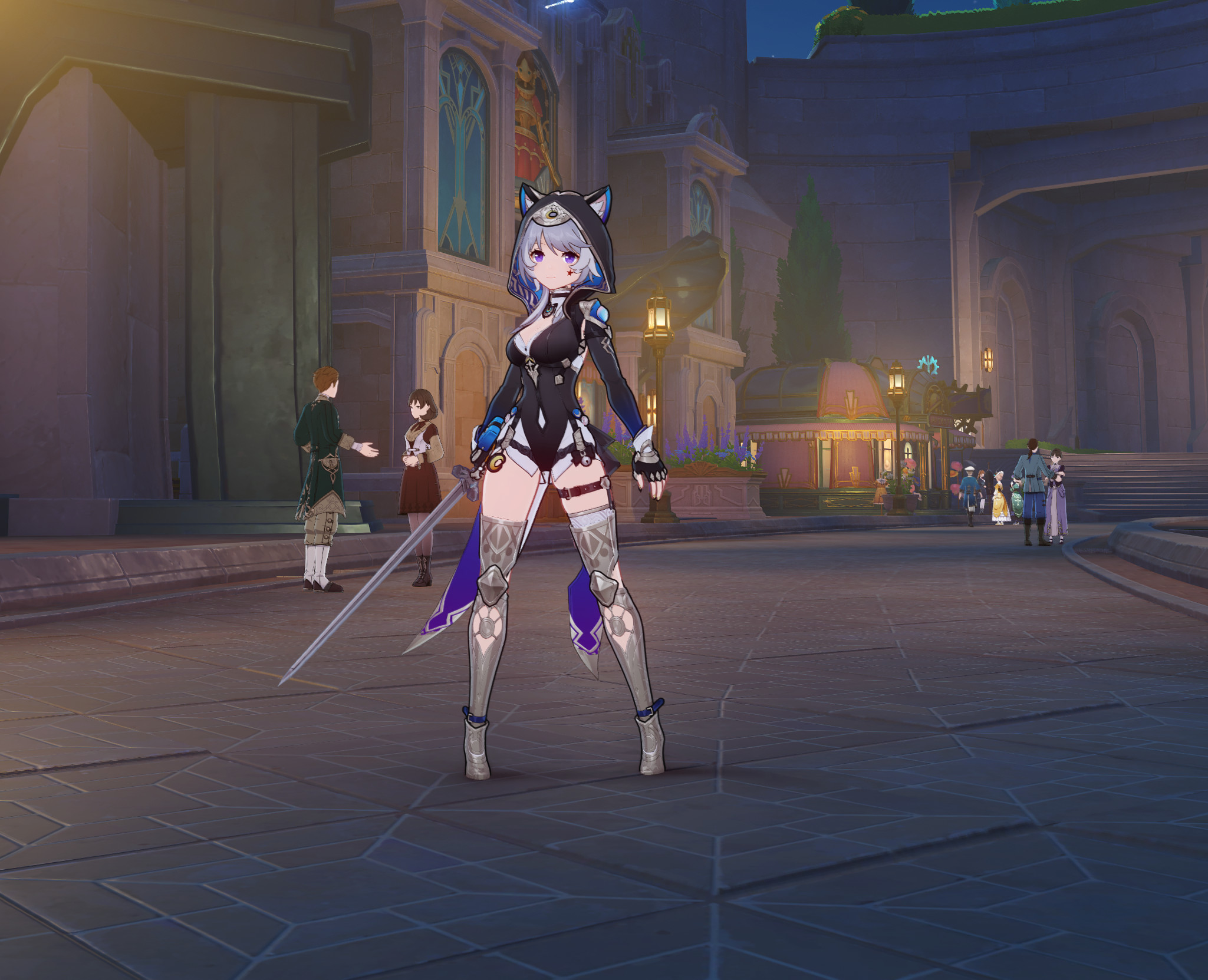 Cipher cosplay for Lynette Mod for Genshin Impact | GI Mods