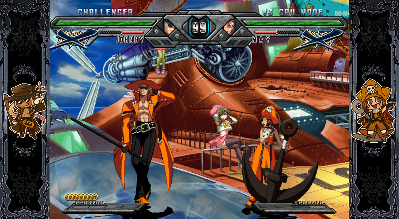 Demoman's Johnny Palettes Mod for Guilty Gear XX Accent Core Plus R ...