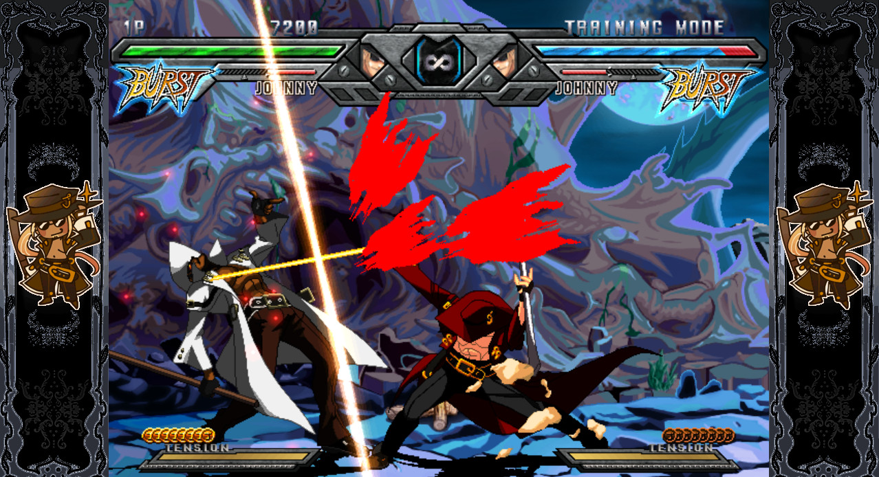 Demoman's Johnny Palettes Mod for Guilty Gear XX Accent Core Plus R ...