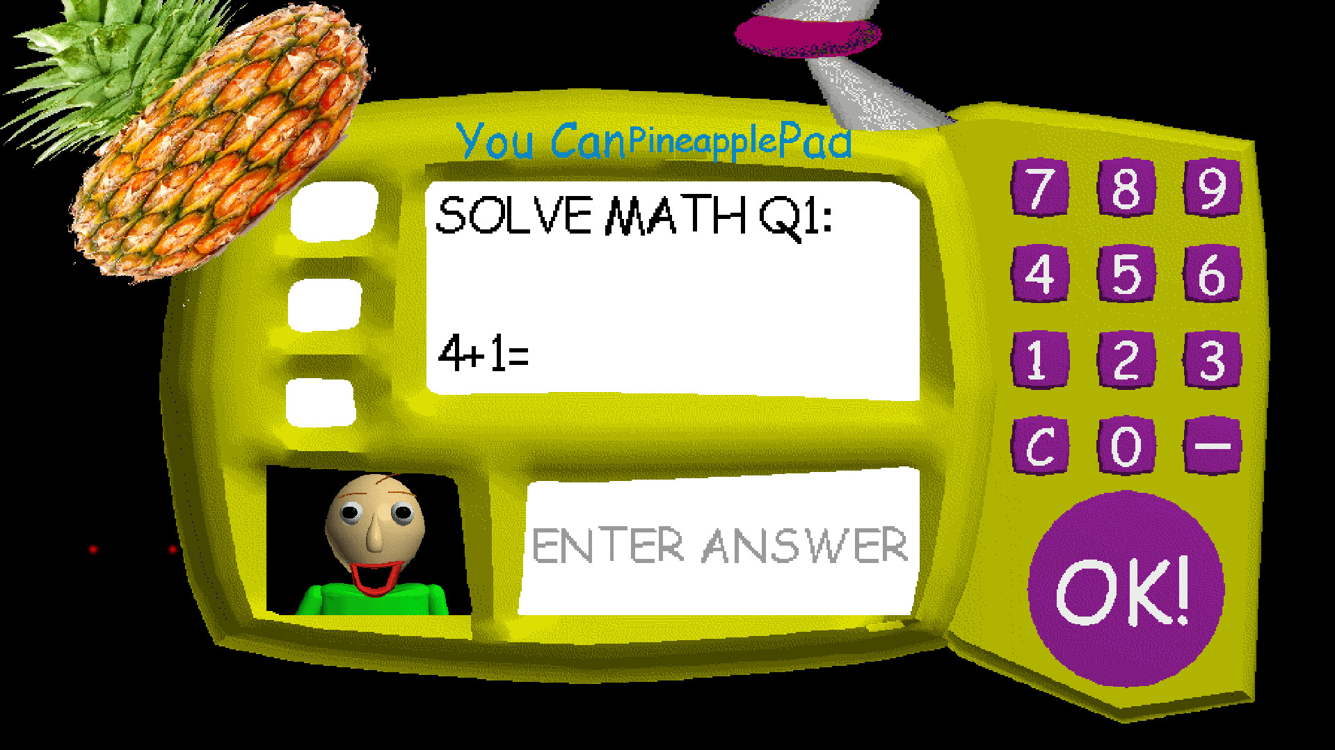 Baldi LOVES Pineapples Mod for Baldi's Basics | Baldi Mods