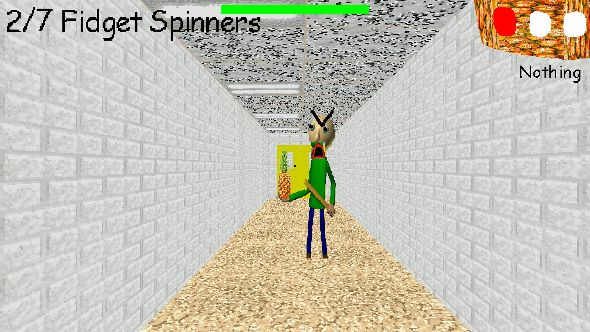 Baldi LOVES Pineapples Mod for Baldi's Basics | Baldi Mods