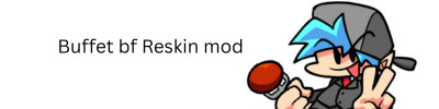 Buffet bf Reskin mod Mod for Friday Night Funkin' | FNF Mods