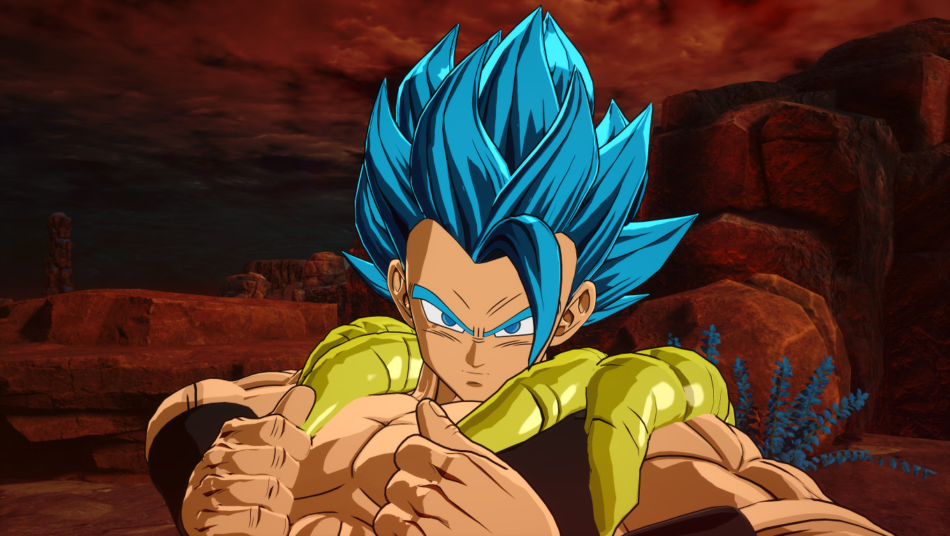 (Replacer) Gogeta Super Saiyan Blue Lean's Hair Mod for Dragon Ball ...
