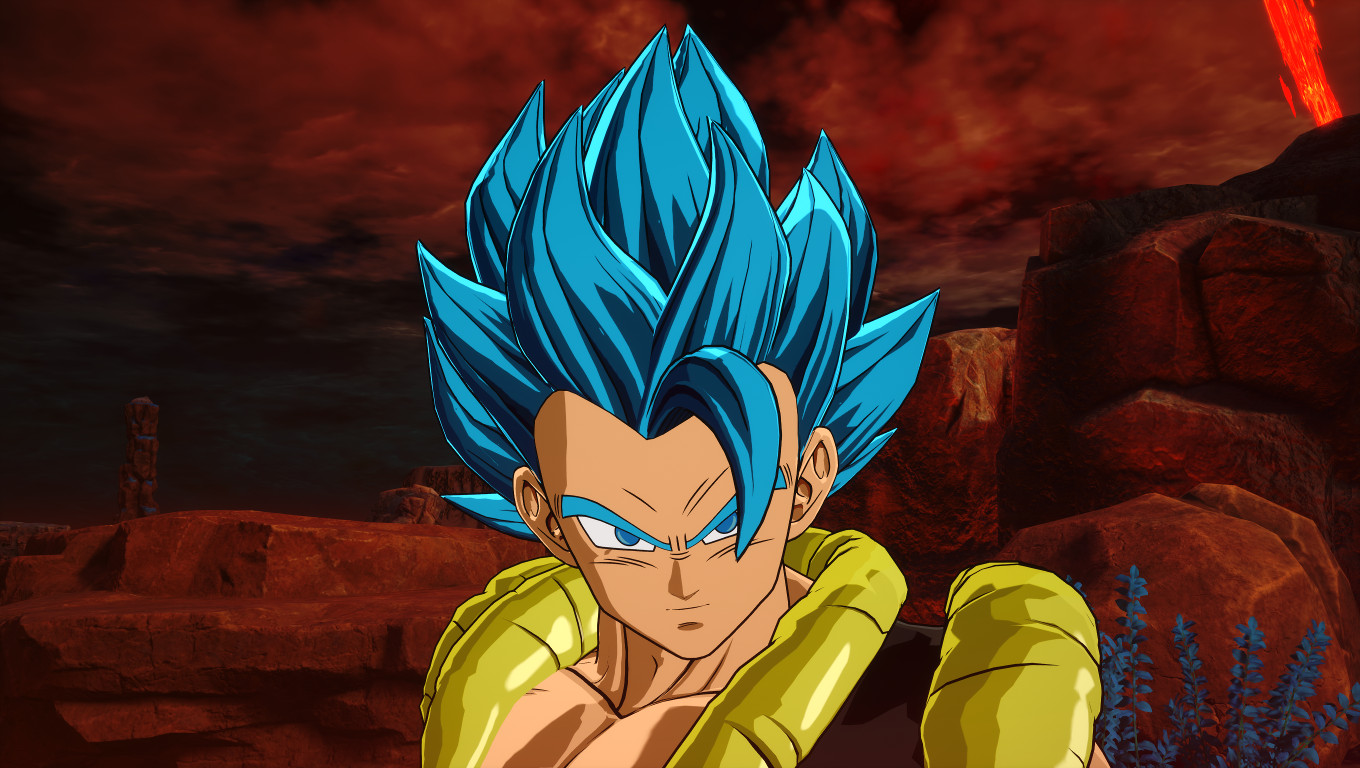 (Replacer) Gogeta Super Saiyan Blue Lean's Hair Mod for Dragon Ball ...