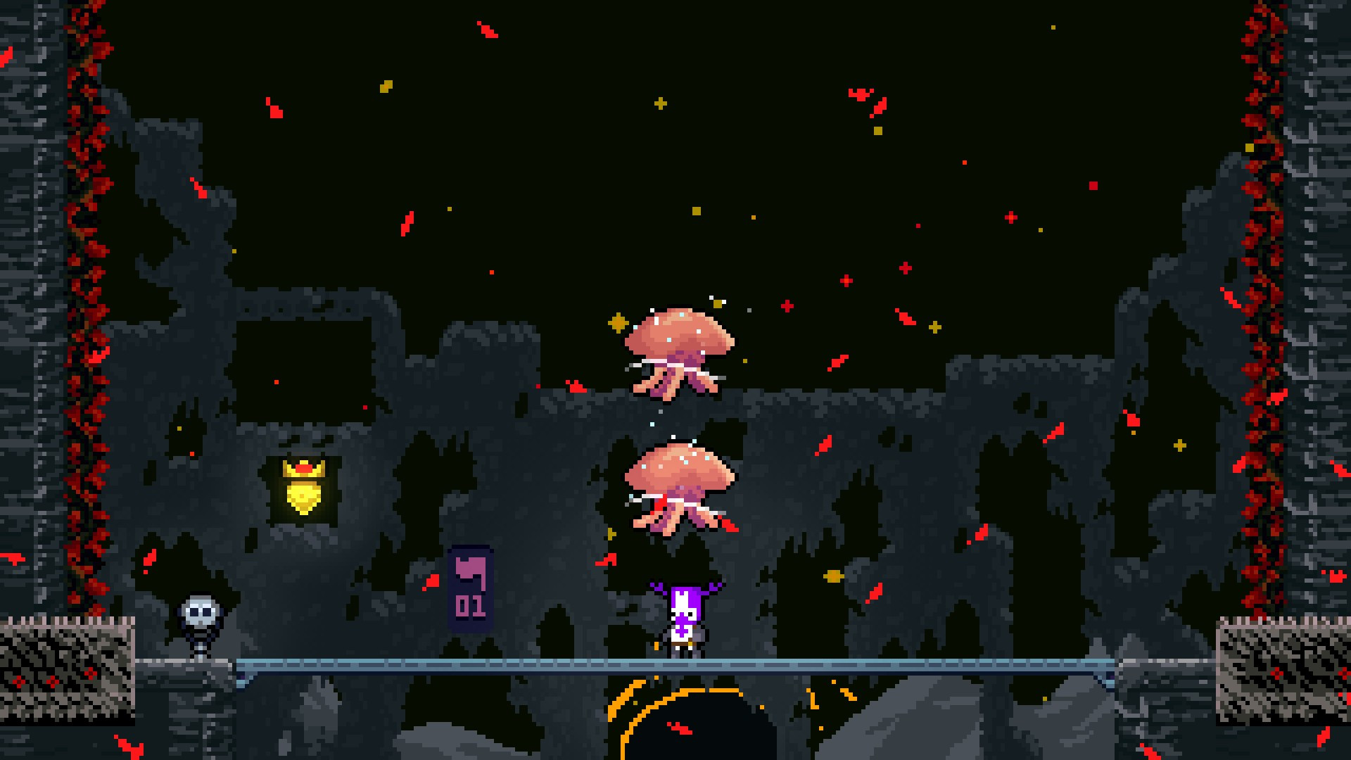 Rose at Eclipse Garbage Version Mod for Celeste | Celeste Mods