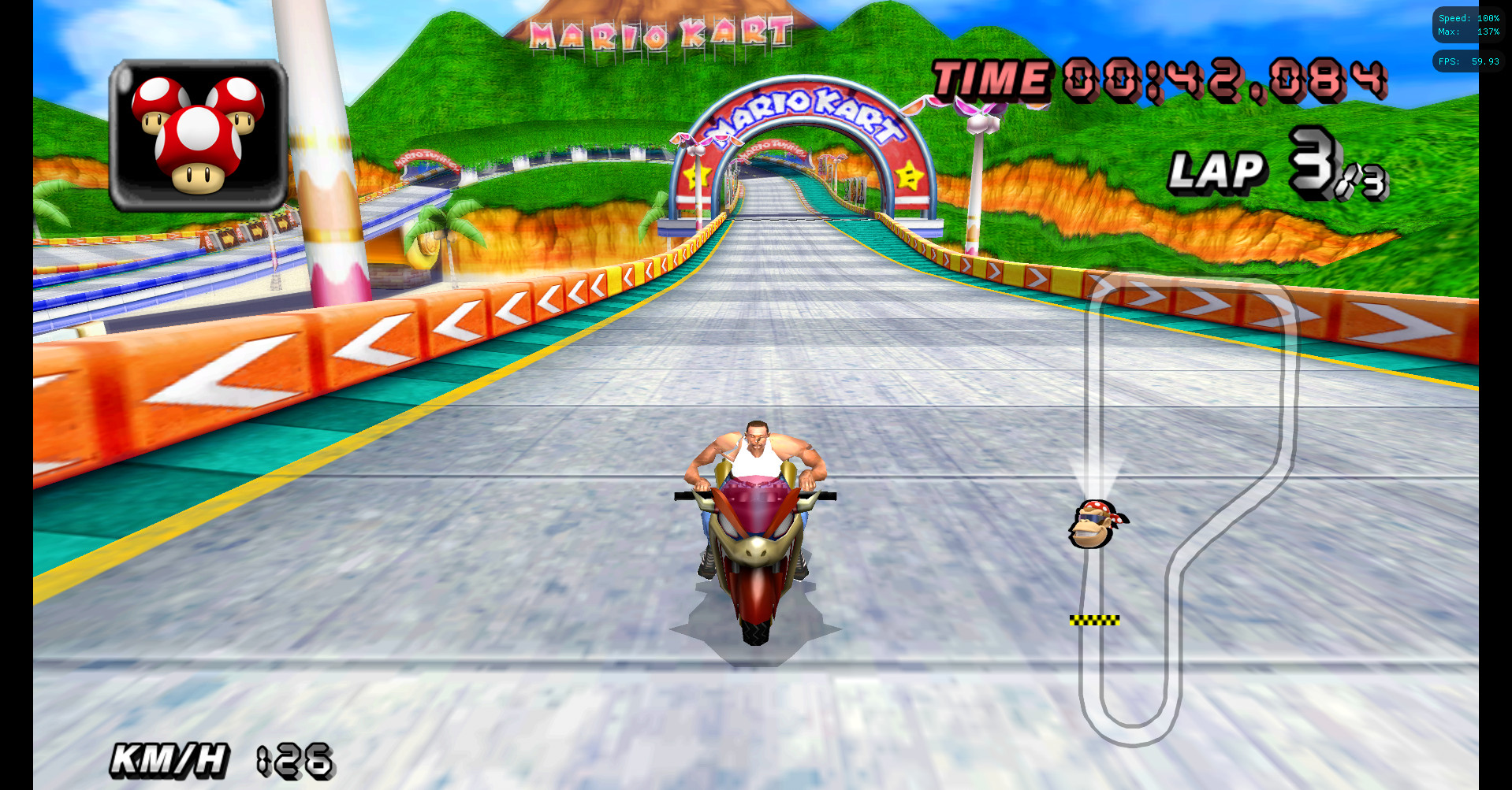 CJ Mod for Mario Kart Wii | MKWii Mods