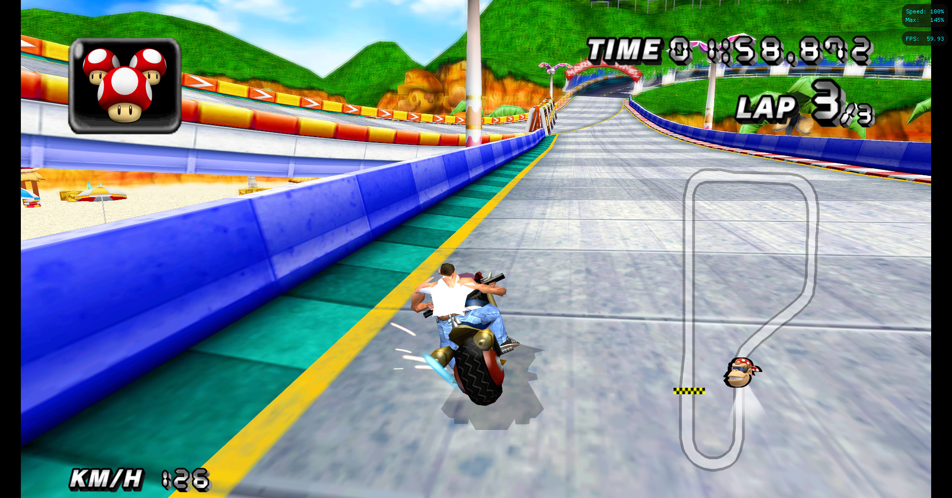 CJ Mod for Mario Kart Wii | MKWii Mods