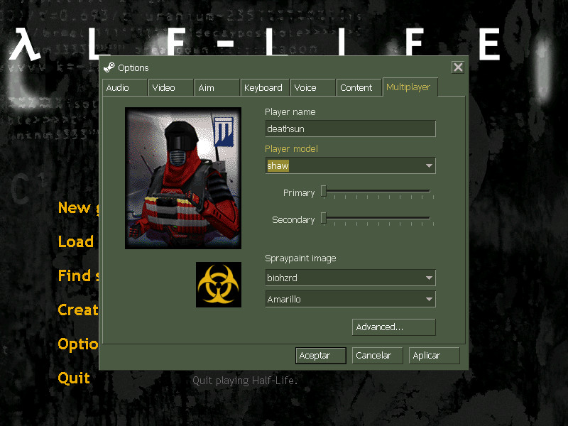 Reckoning (players model pack) Mod for Half-Life | HL Mods