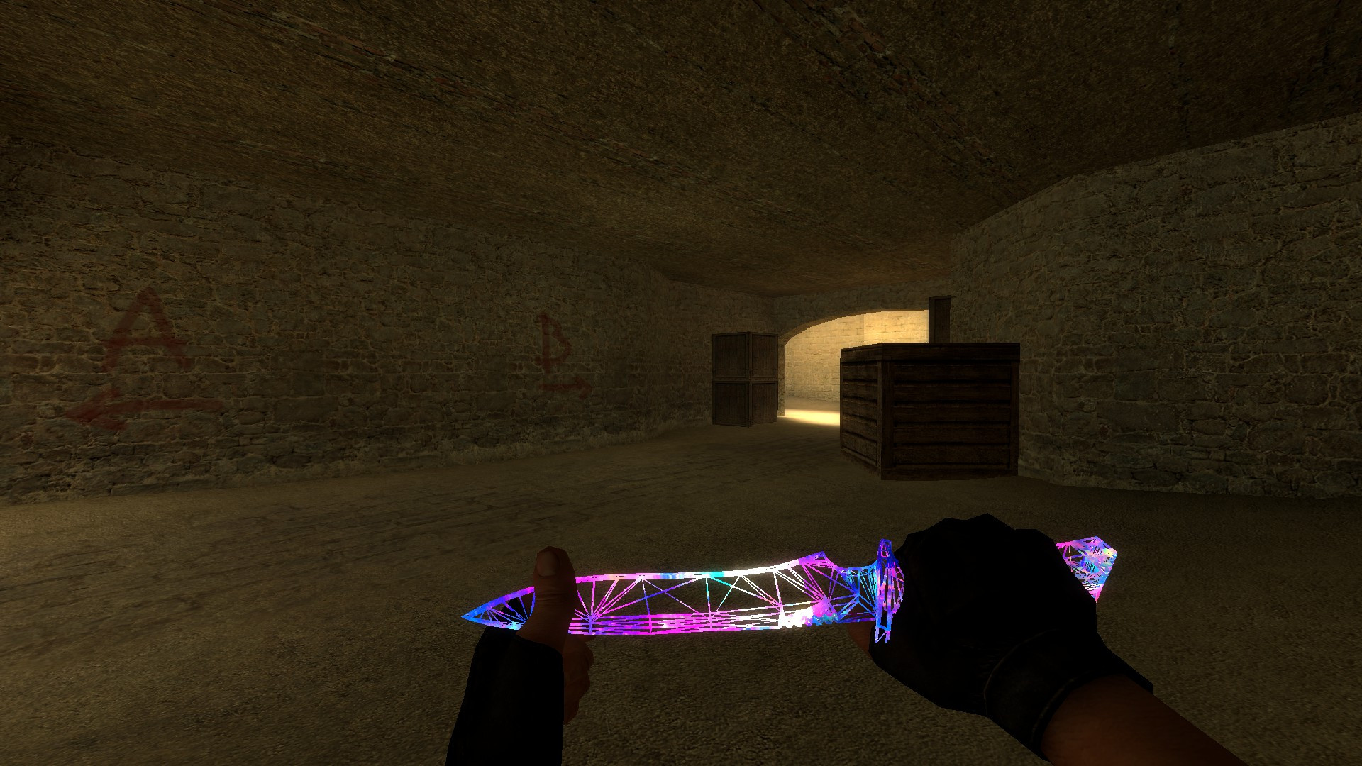 Knife Wireframe Rainbow Animation Mod for Counter-Strike: Source | CS:S ...