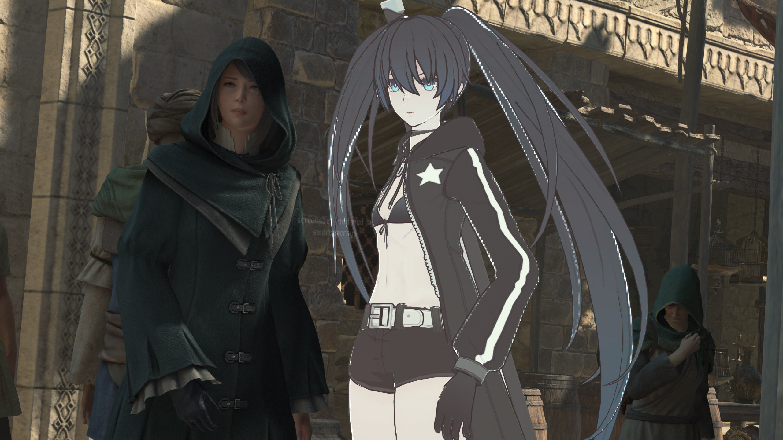 Black Rock Shooter Mod for Final Fantasy XVI | FFXVI Mods