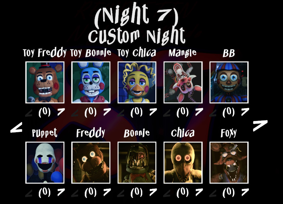FNAF Rewritten 87 - Nightmare Mode Mod for GameBanana | GB Mods