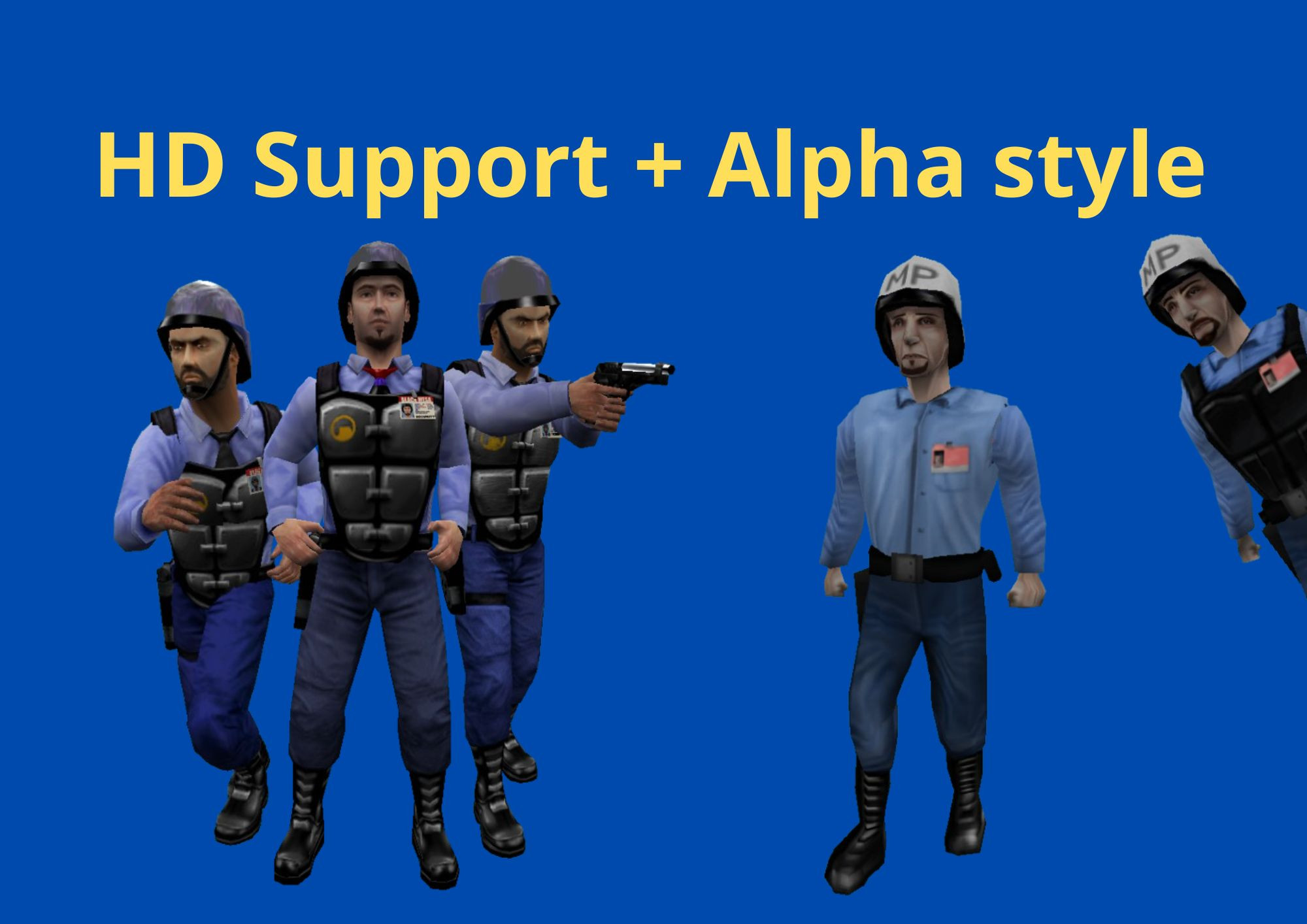 Miller Unique face Mod for Half-Life | HL Mods