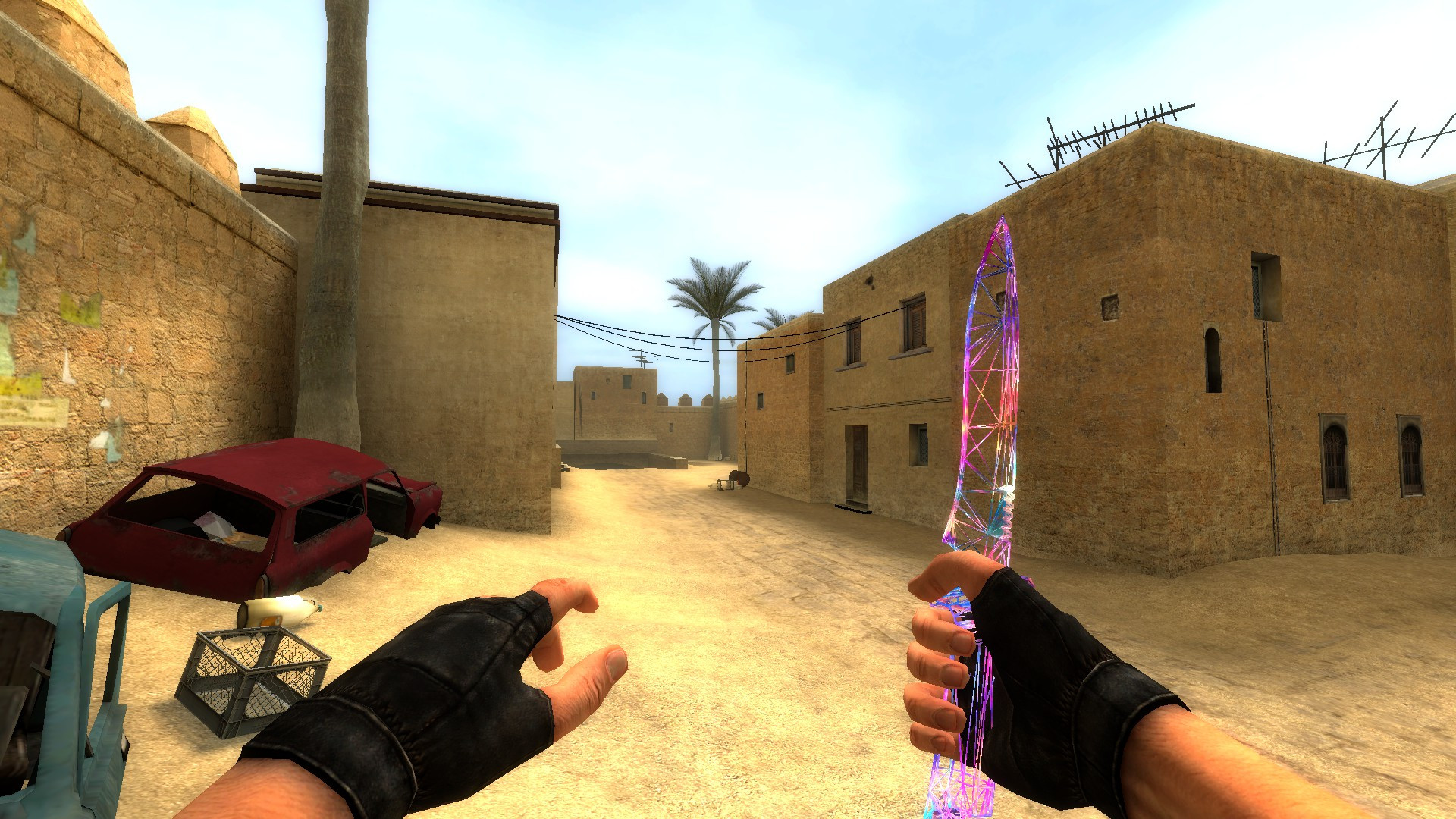 Knife Wireframe Rainbow Animation Mod for Counter-Strike: Source | CS:S ...