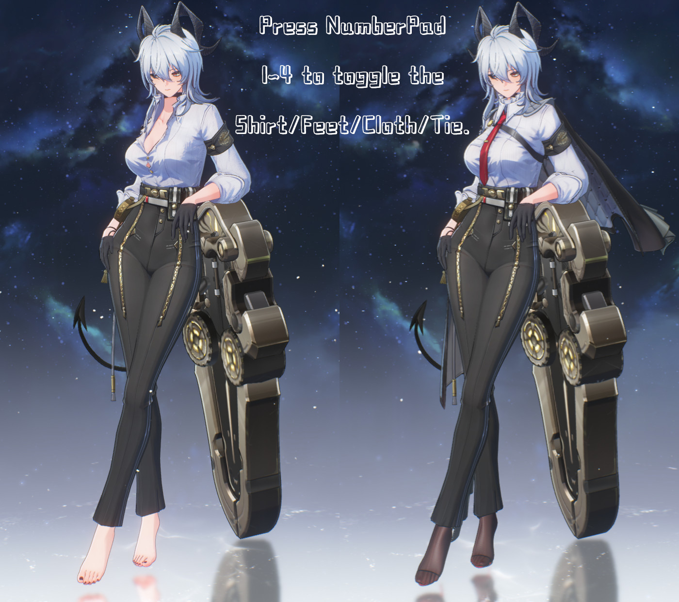 Zani-Barefeet Mod for Wuthering Waves | WuWa Mods