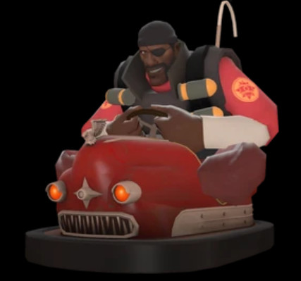 TF2 Victory Lap Bumper car Mod for Mario Kart 7 | MK7 Mods