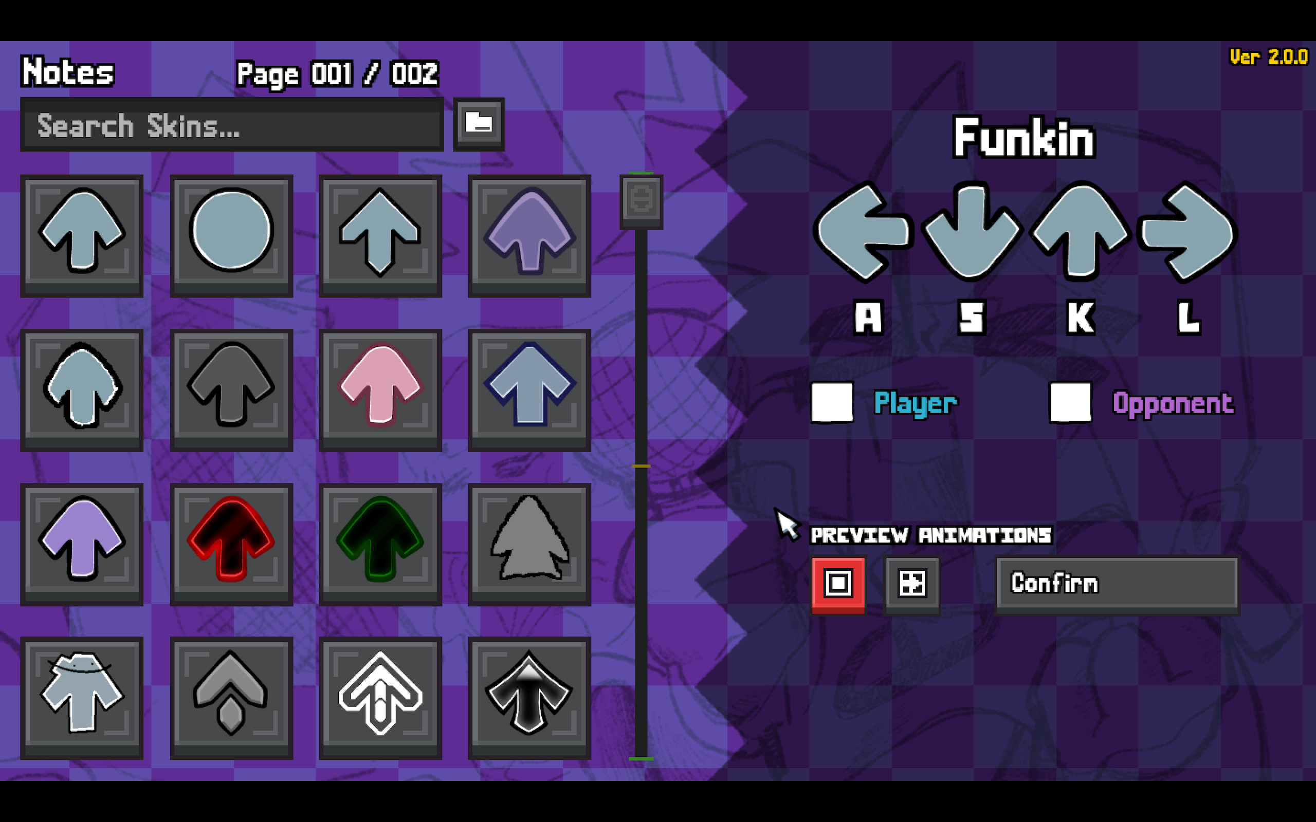 NoteSkin Selector Remastered (v2.1.0 UPDATE) Mod for Friday Night ...