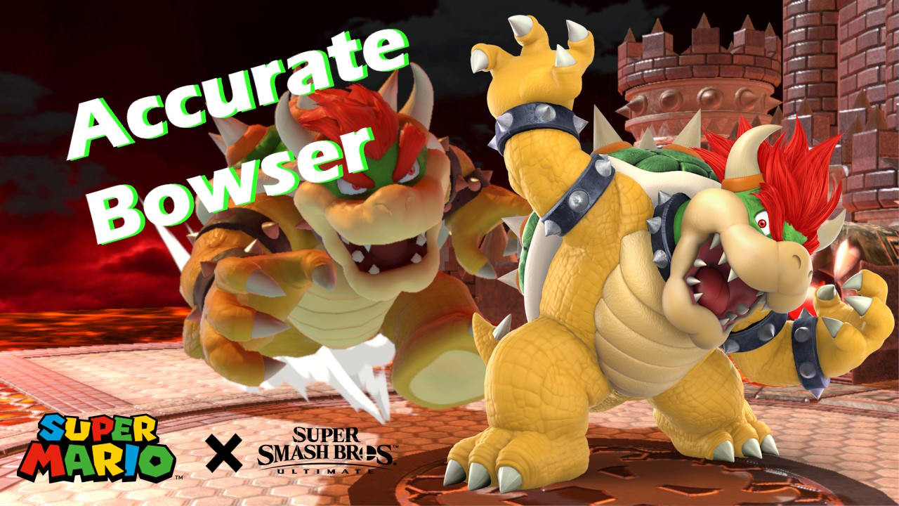 Accurate colored Bowser Mod for Super Smash Bros. Ultimate | SSBU Mods