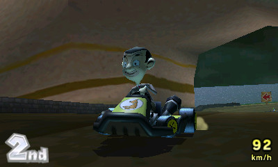 Mr. Bean Mod for Mario Kart 7 | MK7 Mods