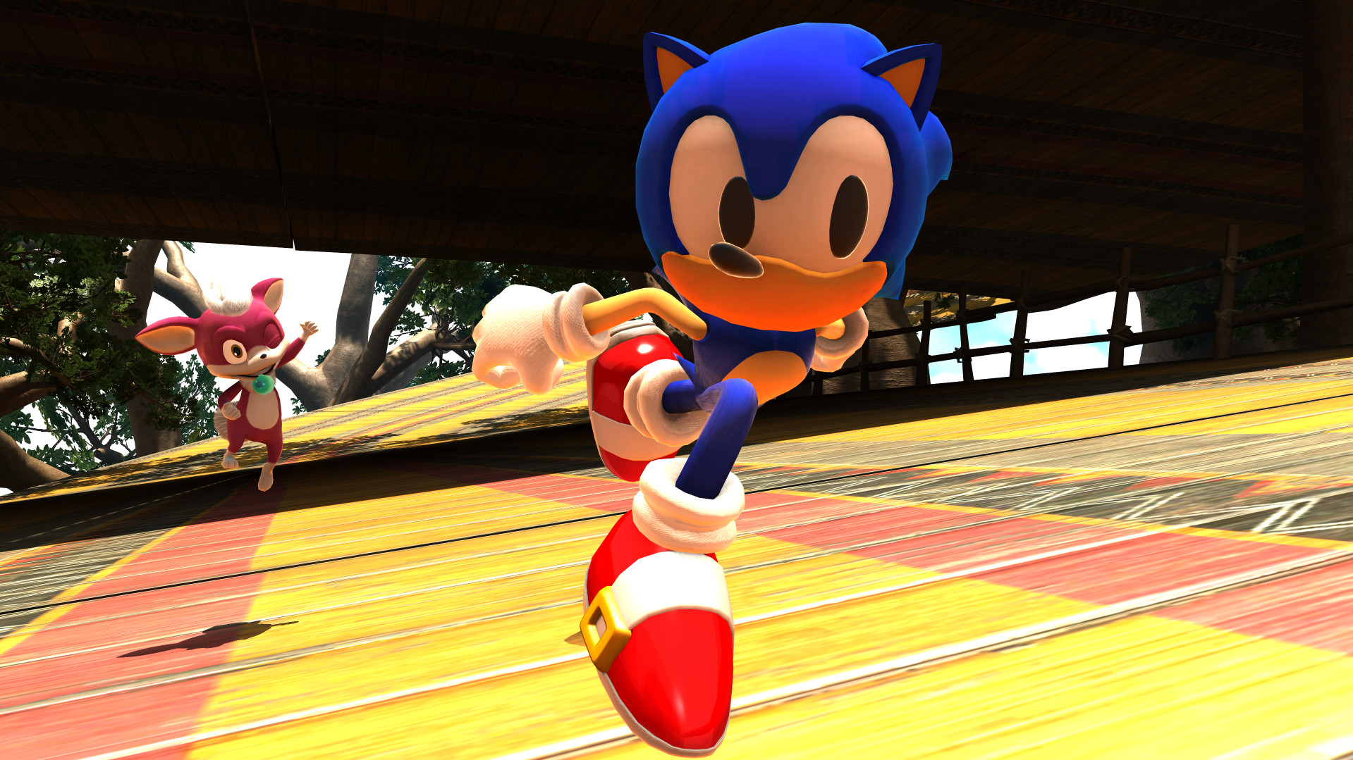 1-Up Head Sonic Mod for Unleashed Recompiled | UR Mods