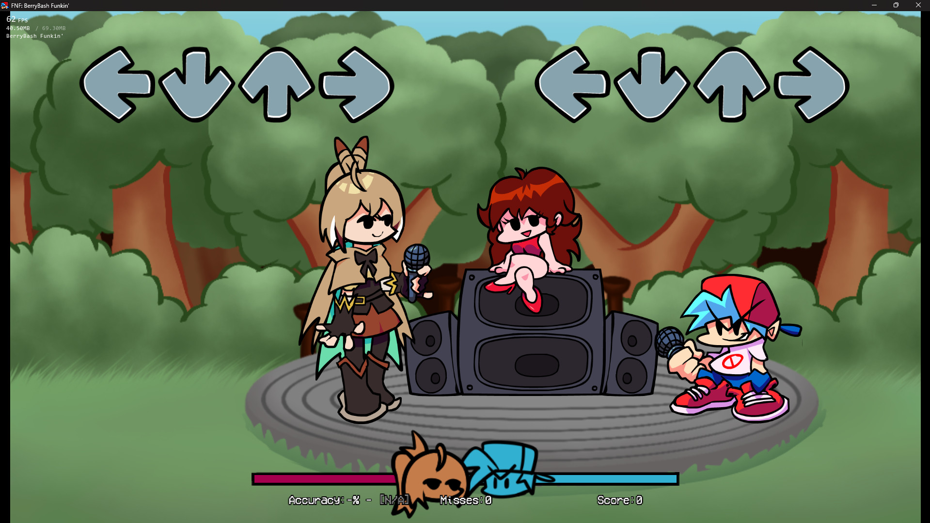 Berry Bash Funkin' (FNF: Vs. Nanashi Mumei V1) Mod for Friday Night ...