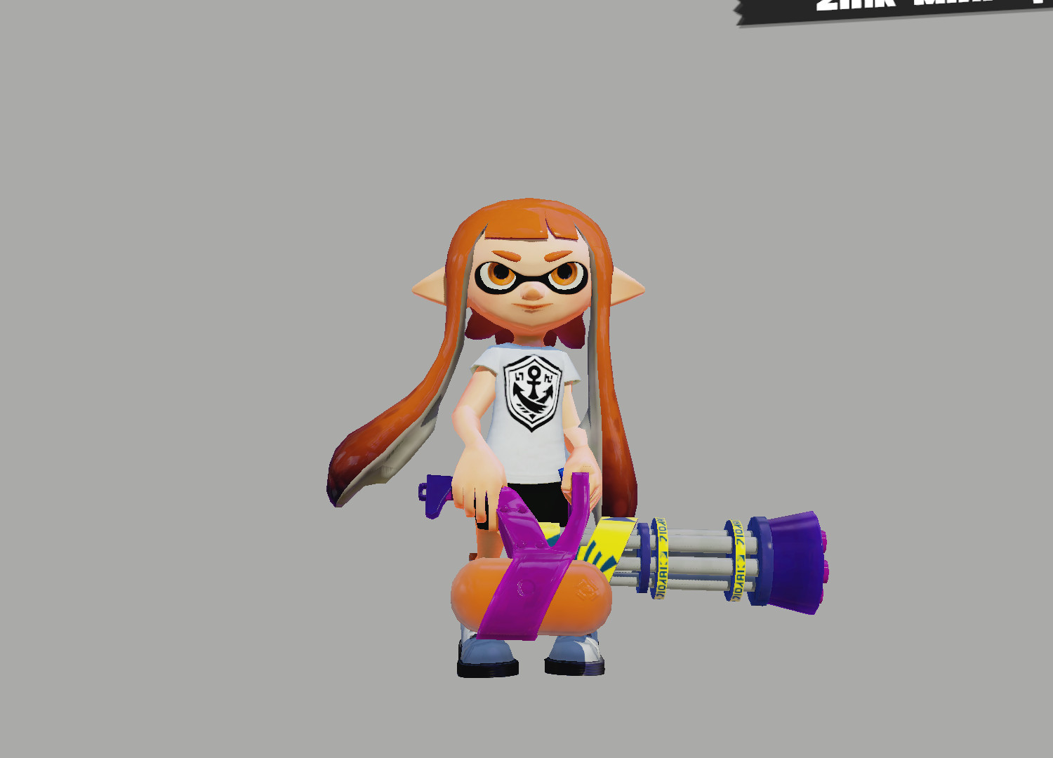 Splatoon 2 Weapon Model Backports Mod for Splatoon | Splatoon Mods