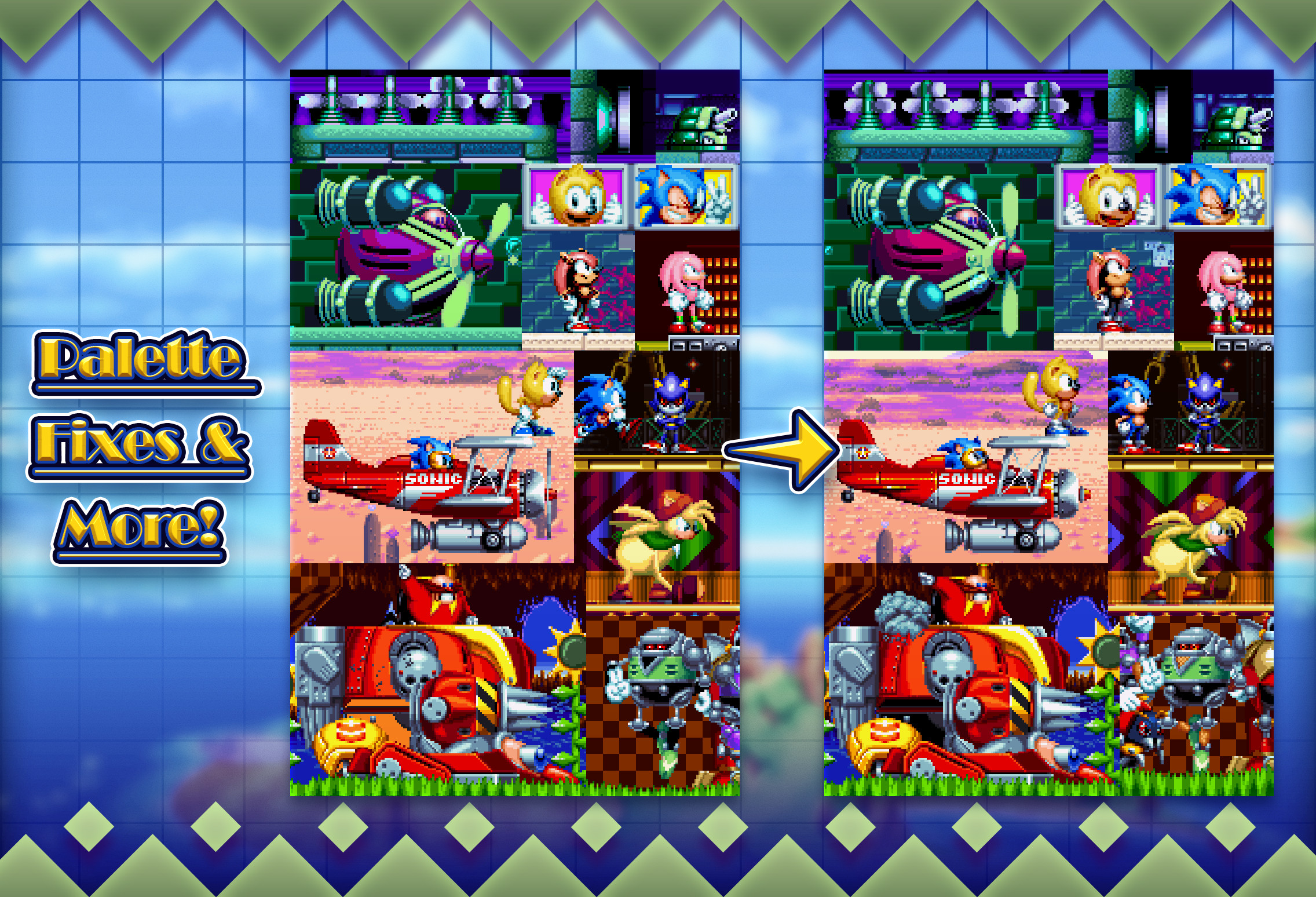Character Edits + Mod for Sonic Mania | SM Mods