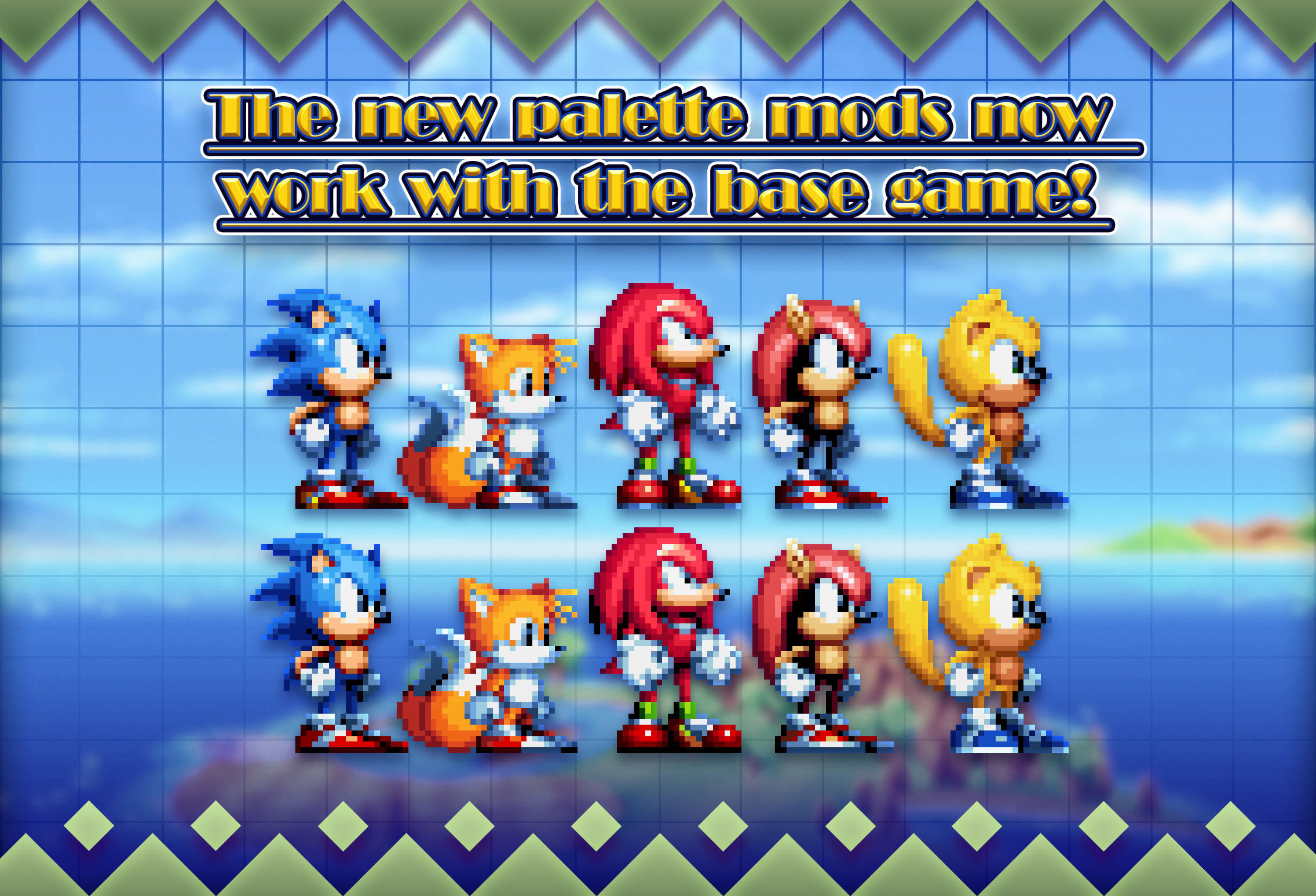 Character Edits + Mod for Sonic Mania | SM Mods