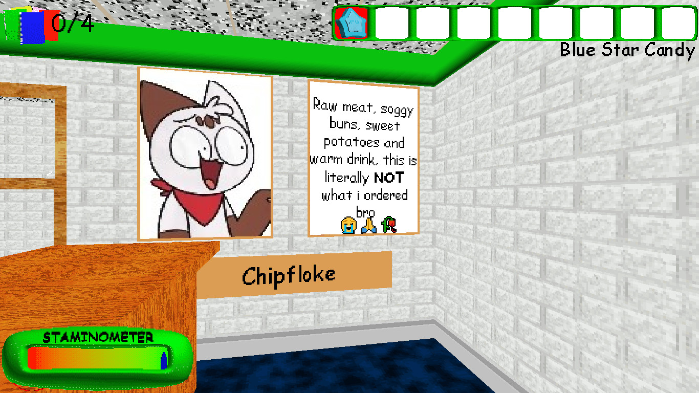 Chipfloke Over Principal! Mod for Baldi's Basics | Baldi Mods
