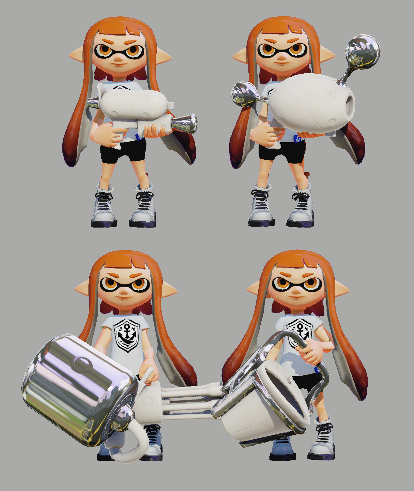 Order Weapon Model Backports Mod for Splatoon | Splatoon Mods