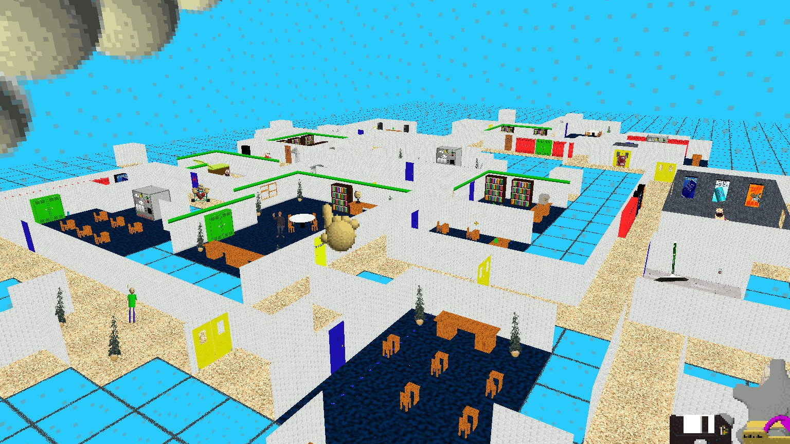 My First BB+ Custom Level Mod for Baldi's Basics | Baldi Mods